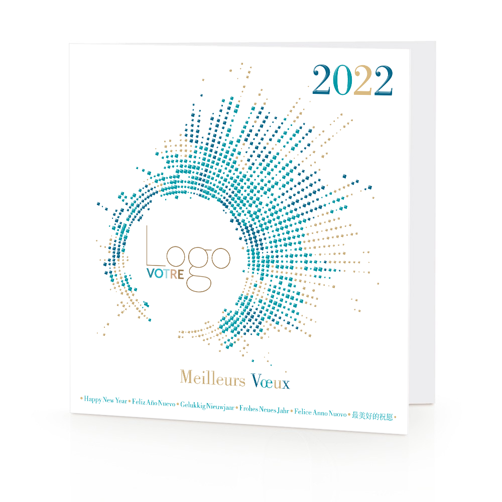 Cartes de voeux 2022 pour entreprises - Voeux professionnel
